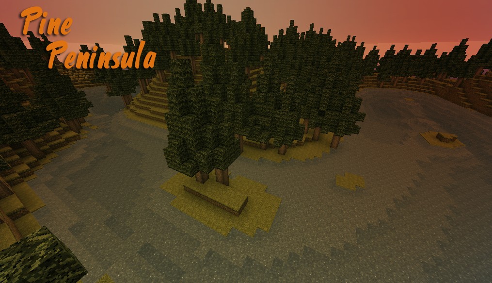 Pine Peninsula Minecraft Map