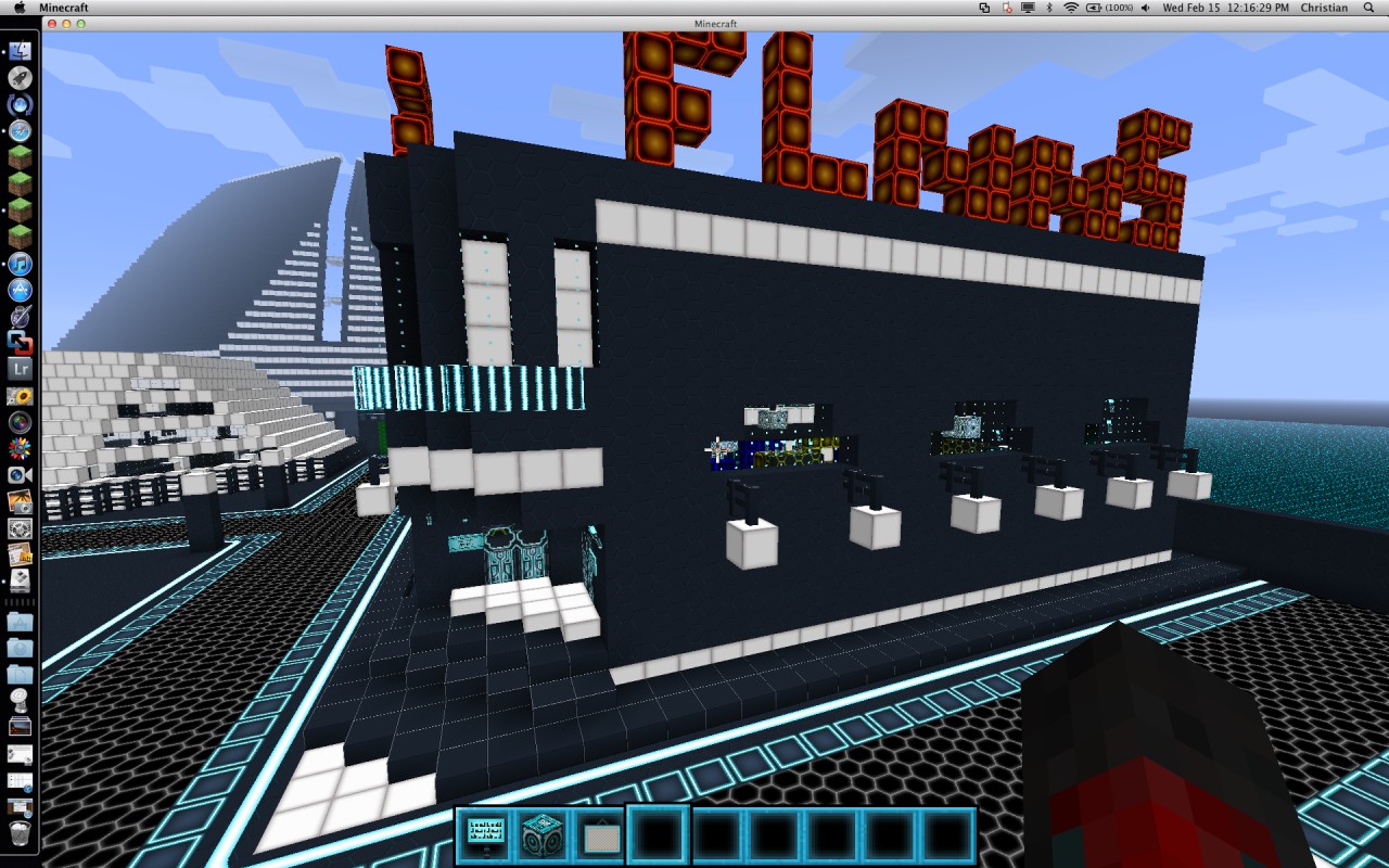 Tron FLYNN Arcade Minecraft Map