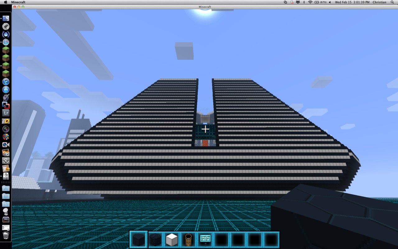 Tron Disk Arena Minecraft Map