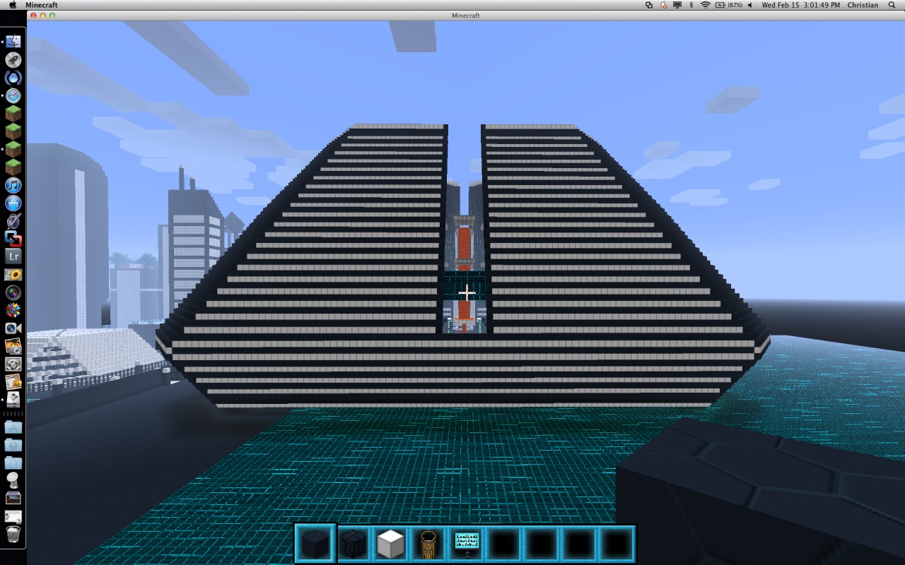 Tron Disk Arena Minecraft Map