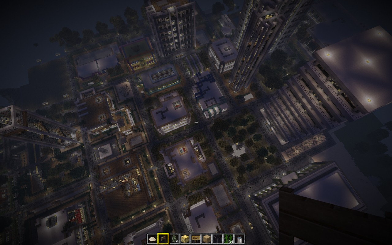 MineTown Project Minecraft Map