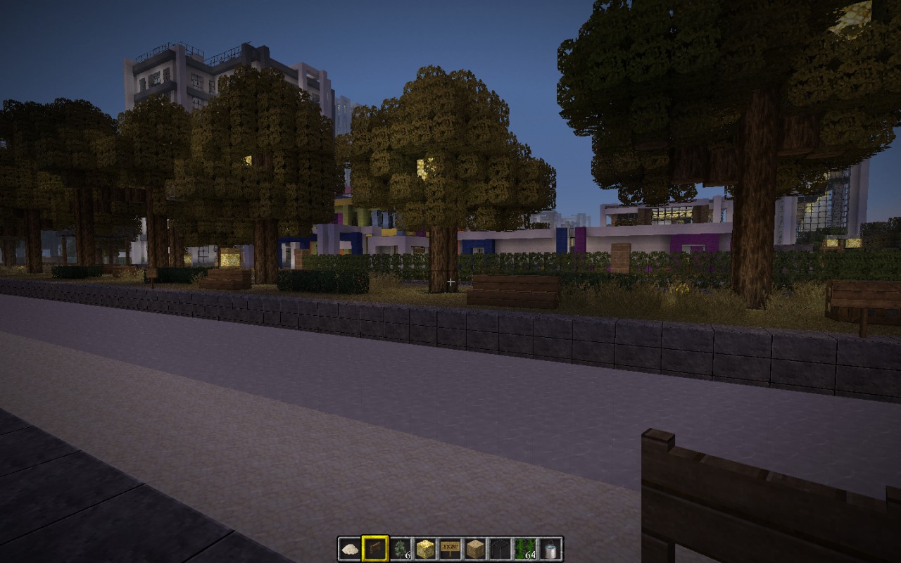 MineTown Project Minecraft Map