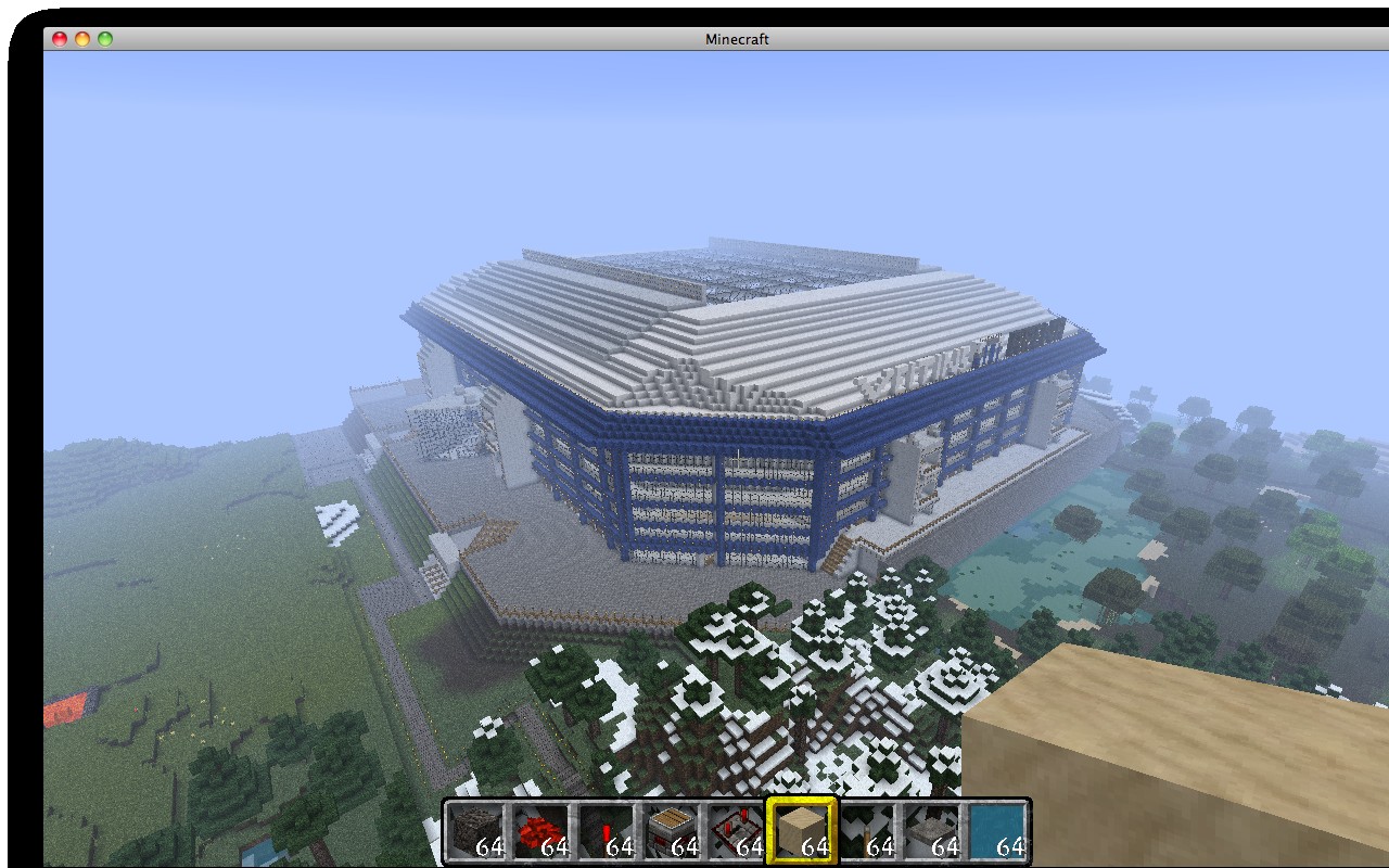 FreeBuild World Minecraft Map