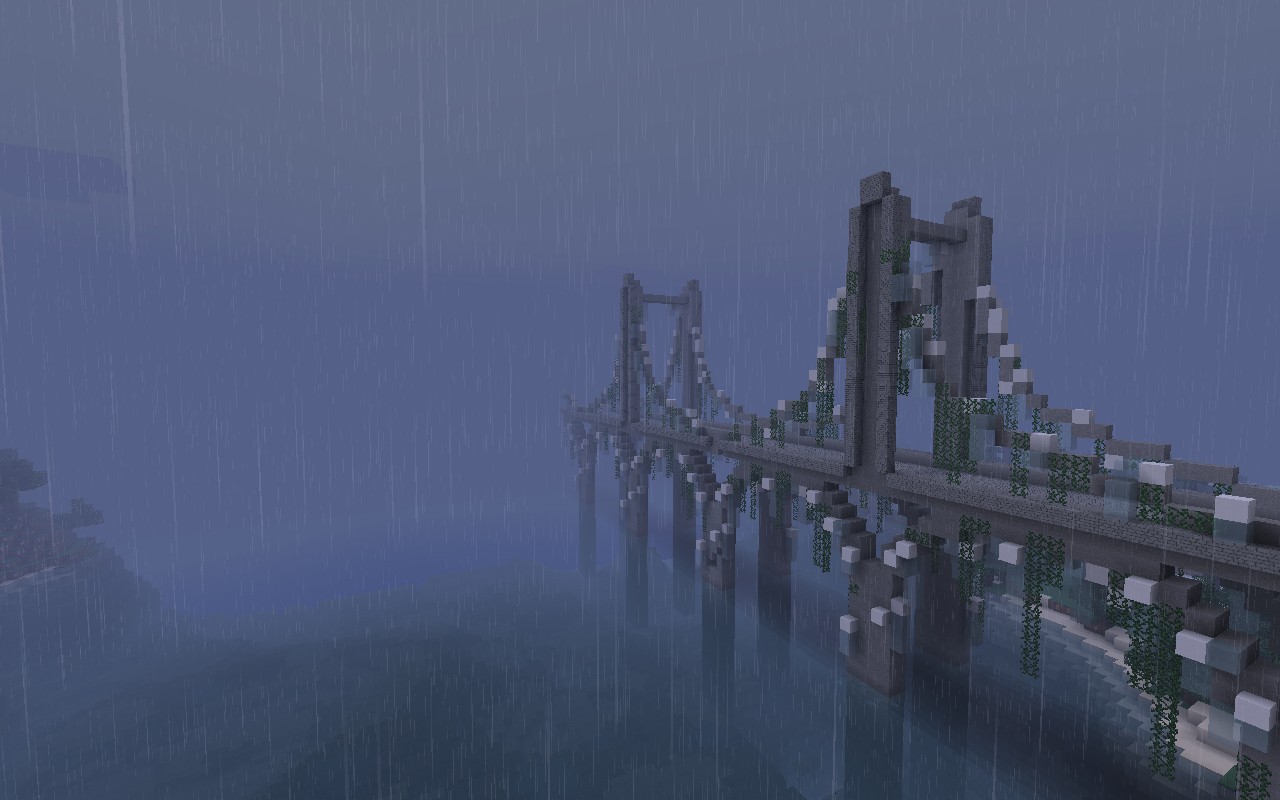 Epic Winter Bridge Minecraft Map