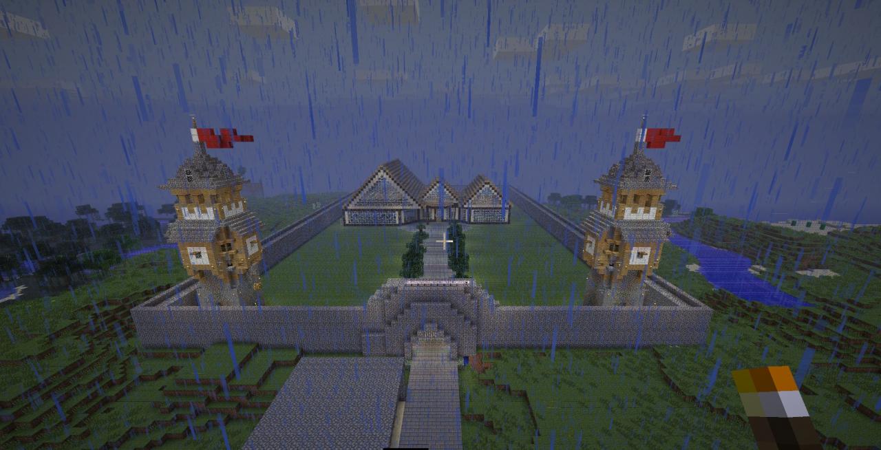 fortified country house Minecraft Map