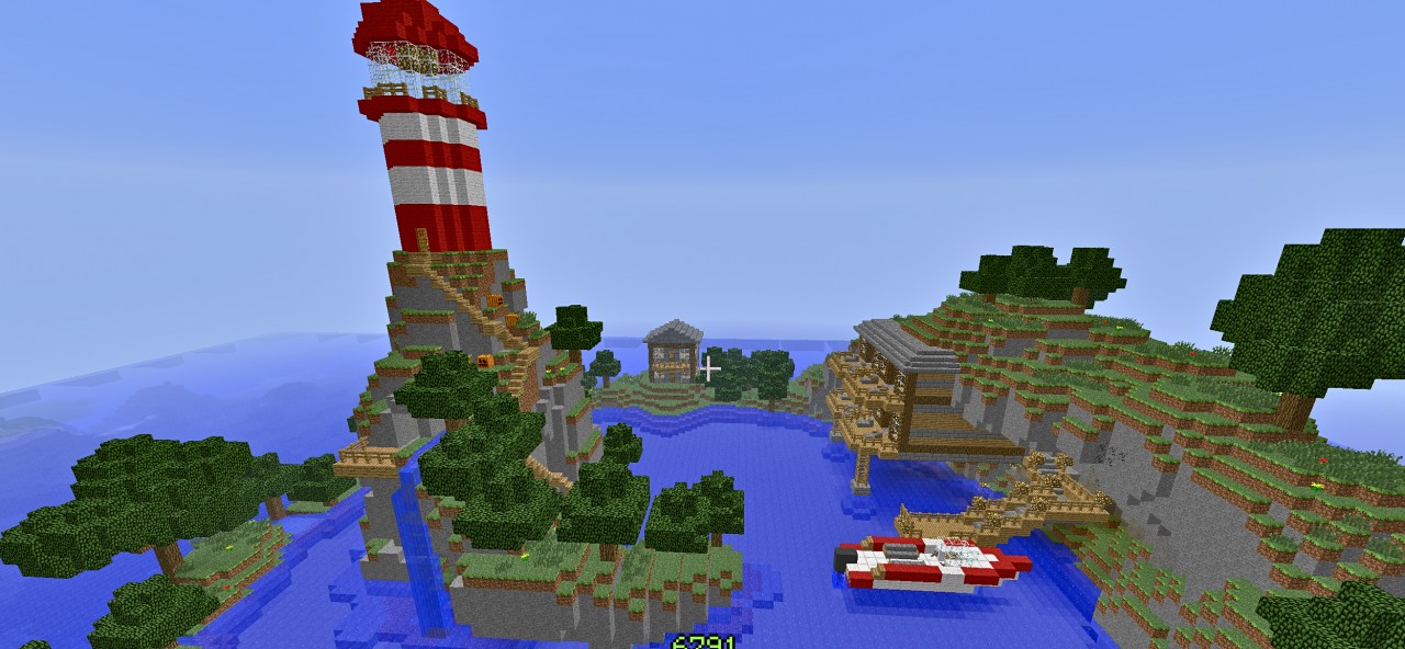 Private Island - [WITH SCHEMATIC] Minecraft Map
