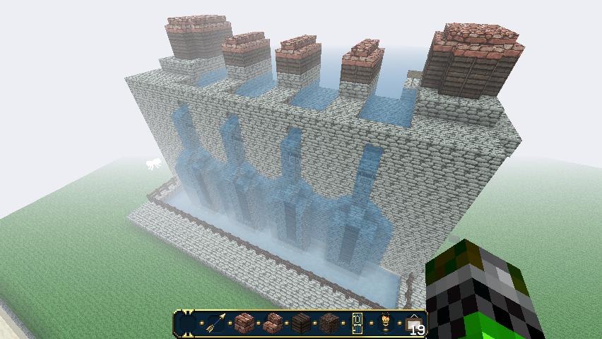 Simple Piston Dam Minecraft Map