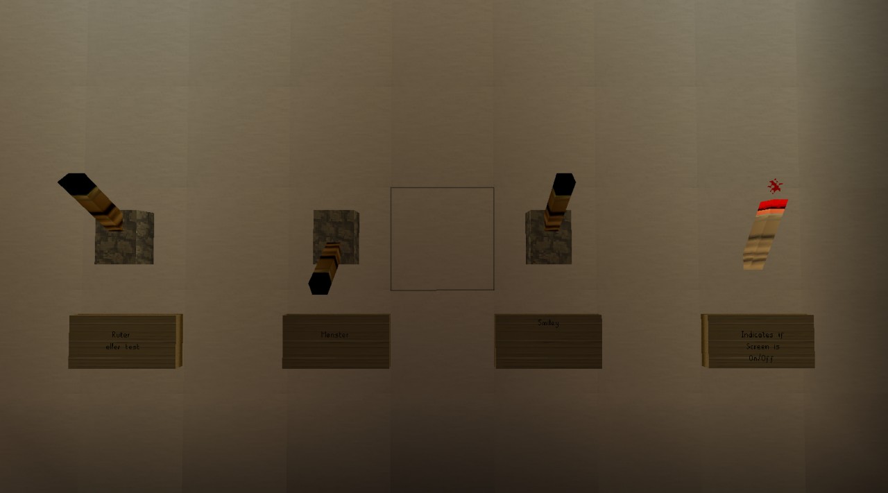 Programmable screen Minecraft Map