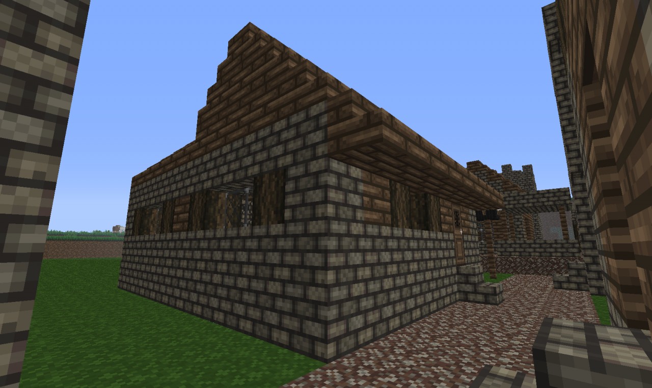 Large NPC Village Minecraft Map