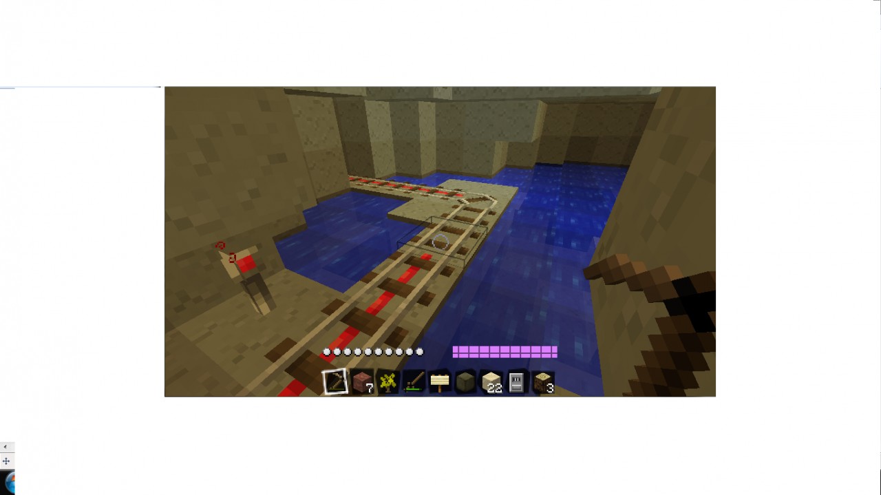 Minecart Track Minecraft Map