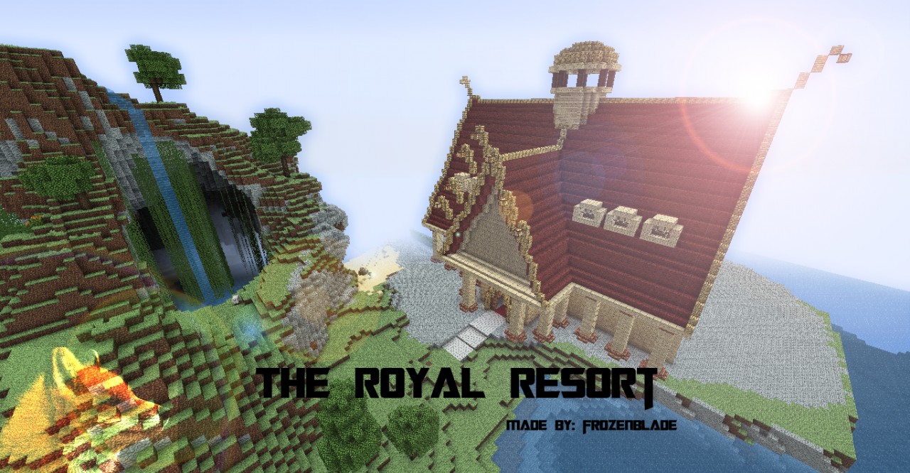 The royal Resort - Contest entry [NOW WITH DOWNLOAD!] Minecraft Map
