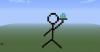 Diamond Armor Man V.s Stickman Minecraft Map