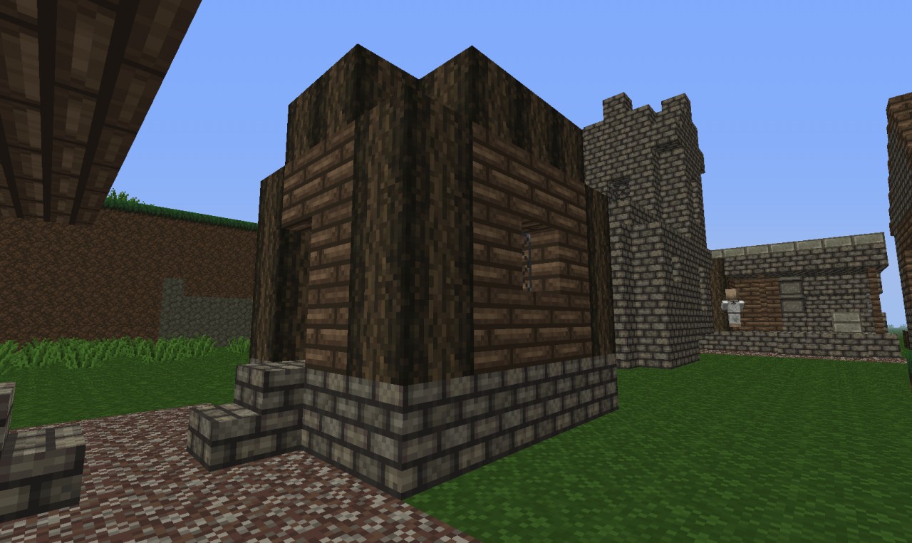 Large NPC Village Minecraft Map