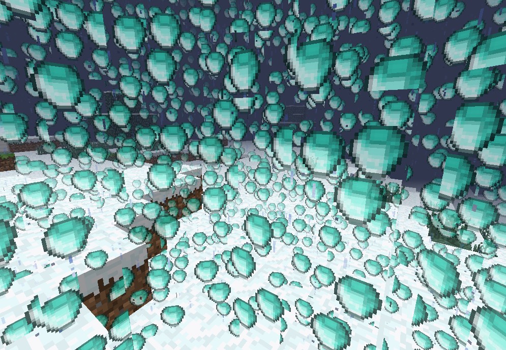 Snowing Diamonds Pack! *Discontinued* Minecraft Texture Pack