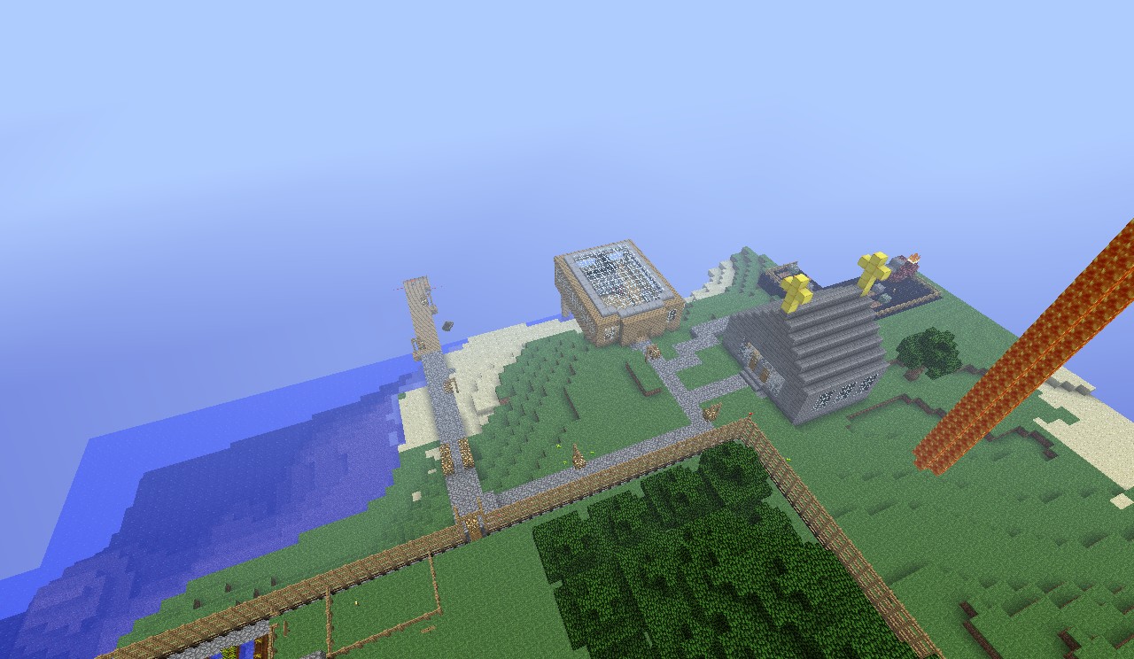 dragon portal Minecraft Map