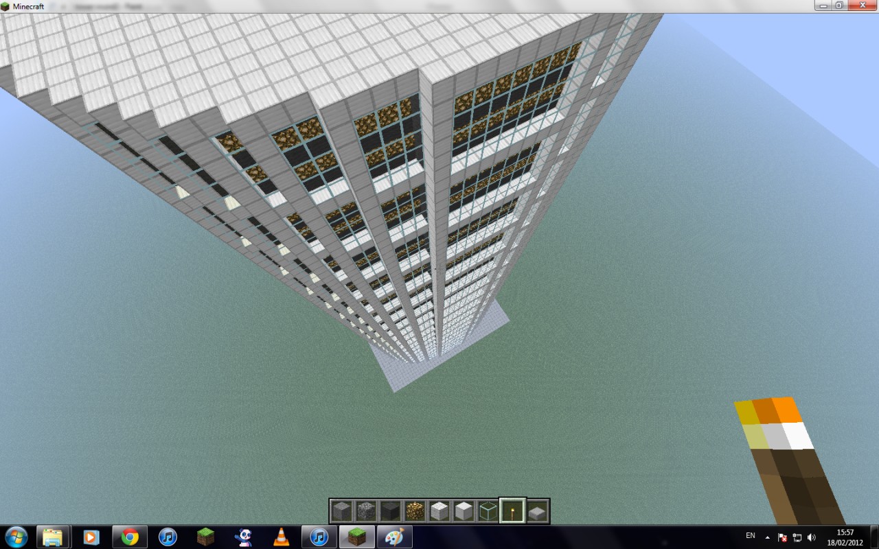 A Round Skyscraper Minecraft Map