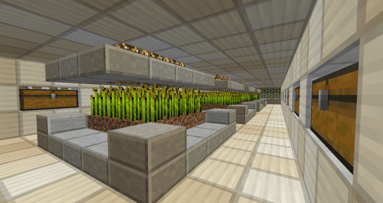 The Radiance - Redstone Airship Carrier Minecraft Map