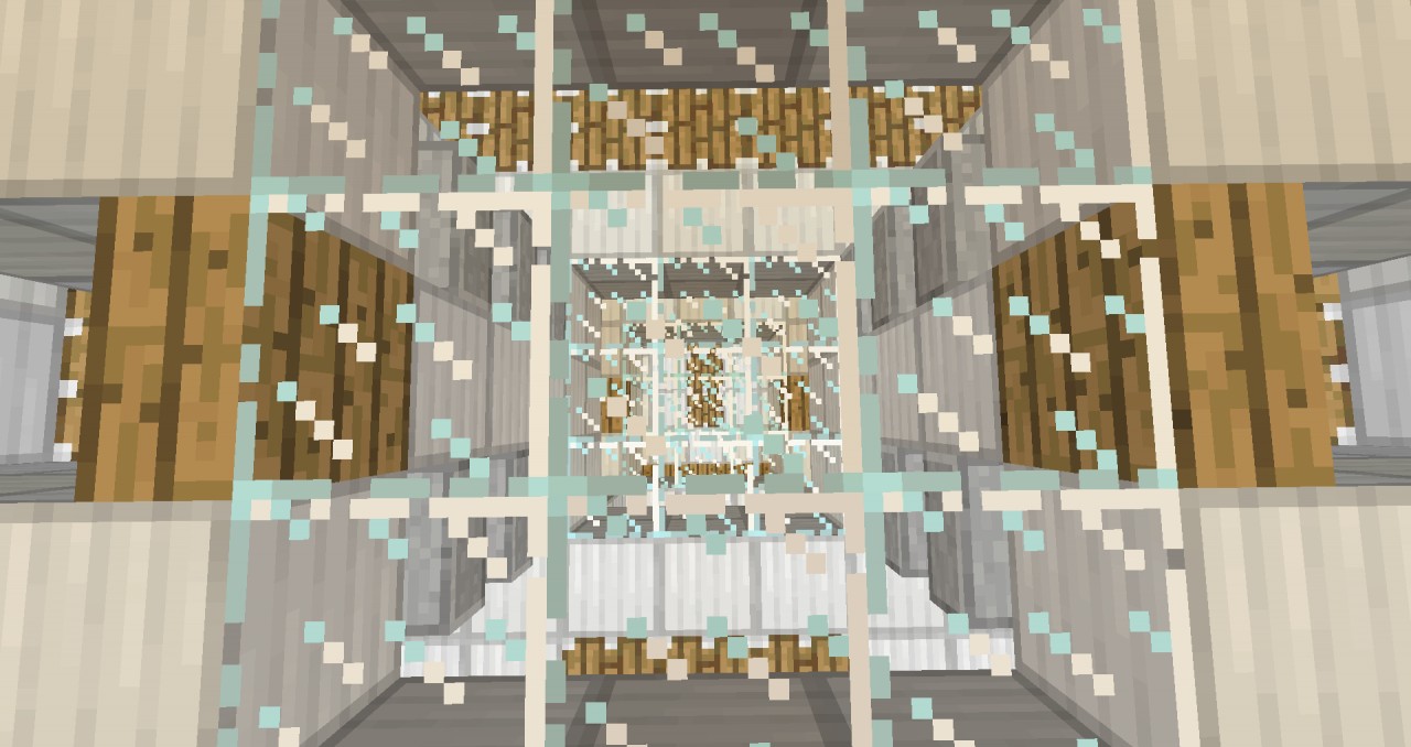 The Radiance - Redstone Airship Carrier Minecraft Map