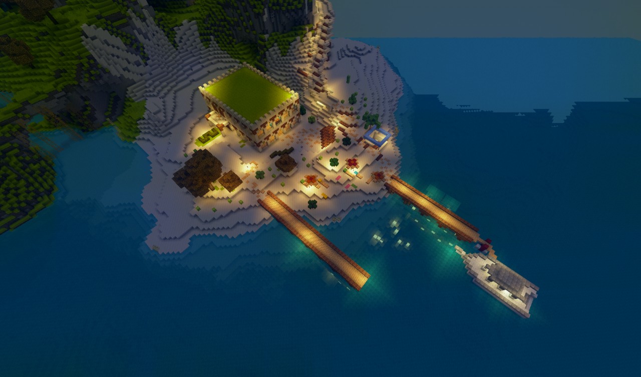 Utopia World Hotel - Luxury Resort - Contest Minecraft Map