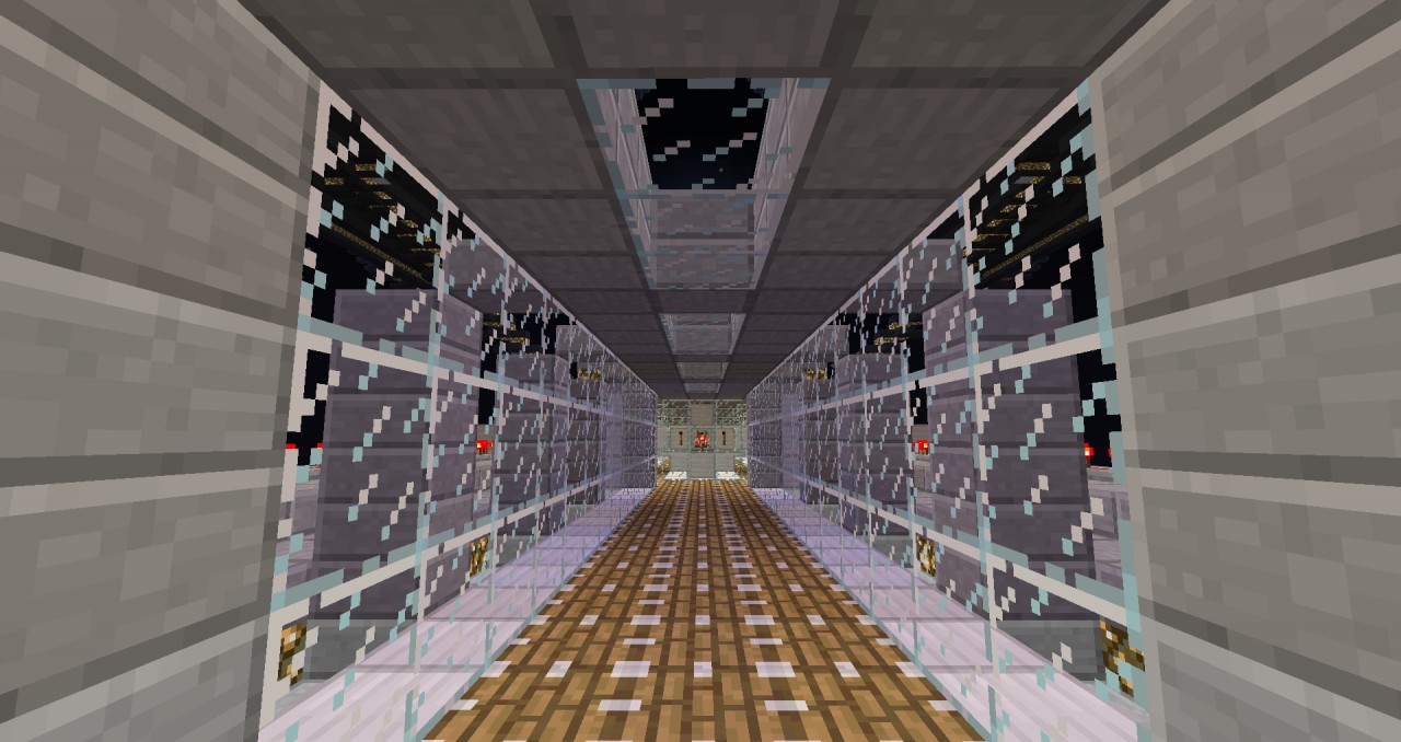 The Radiance - Redstone Airship Carrier Minecraft Map