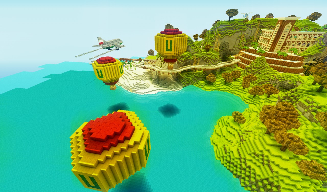 Utopia World Hotel - Luxury Resort - Contest Minecraft Map