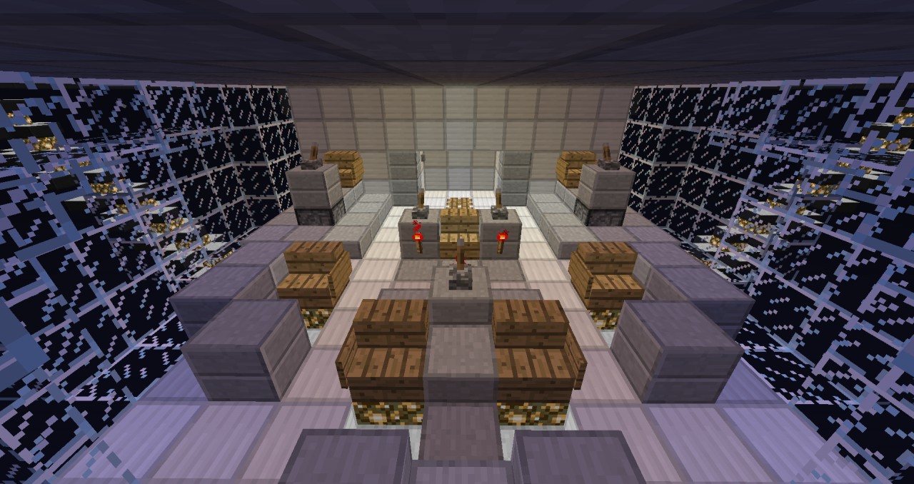 The Radiance - Redstone Airship Carrier Minecraft Map