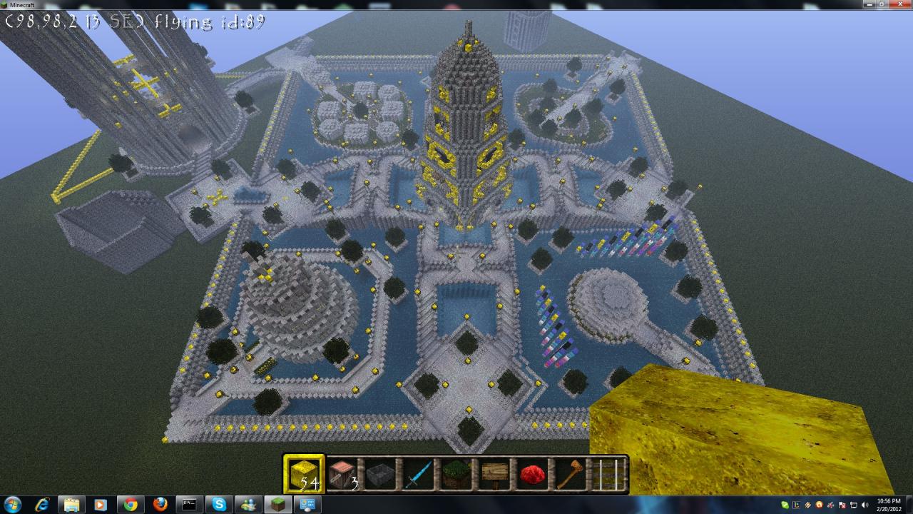 High Tech City Minecraft Map