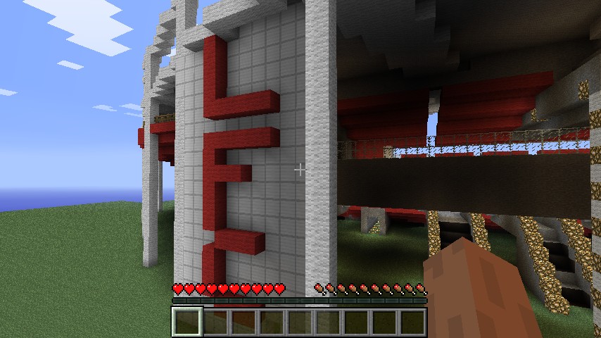 Complete Football Stadium (Liverpool) Minecraft Map