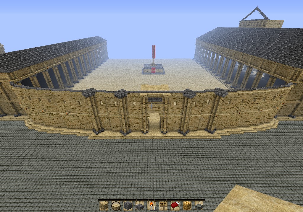 Trajans Forum (Trajans Forum, Market, Basilica, and Temple) Minecraft Map