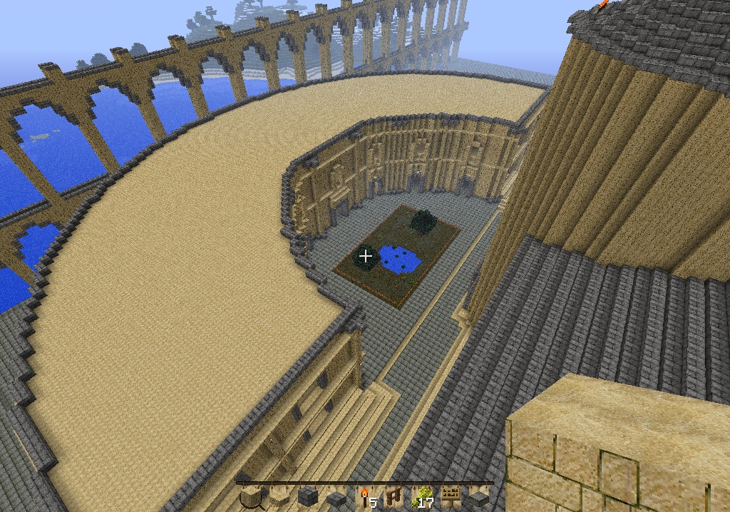 Trajans Forum (Trajans Forum, Market, Basilica, and Temple) Minecraft Map