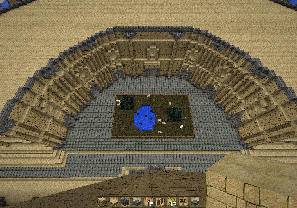 Trajans Forum (Trajans Forum, Market, Basilica, and Temple) Minecraft Map