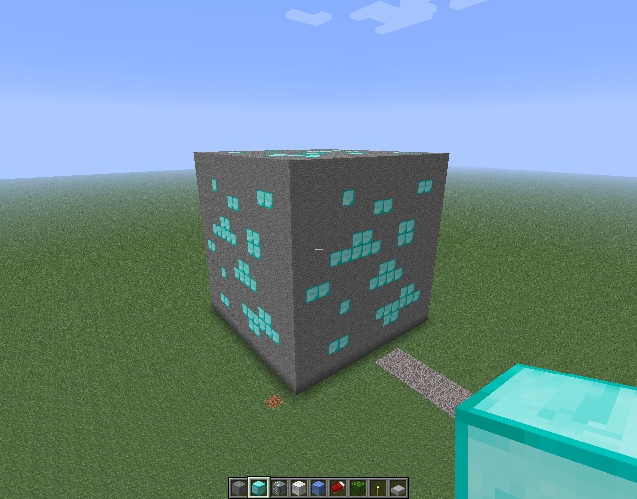 Big Diamondoreblock 16x16x16 Minecraft Map