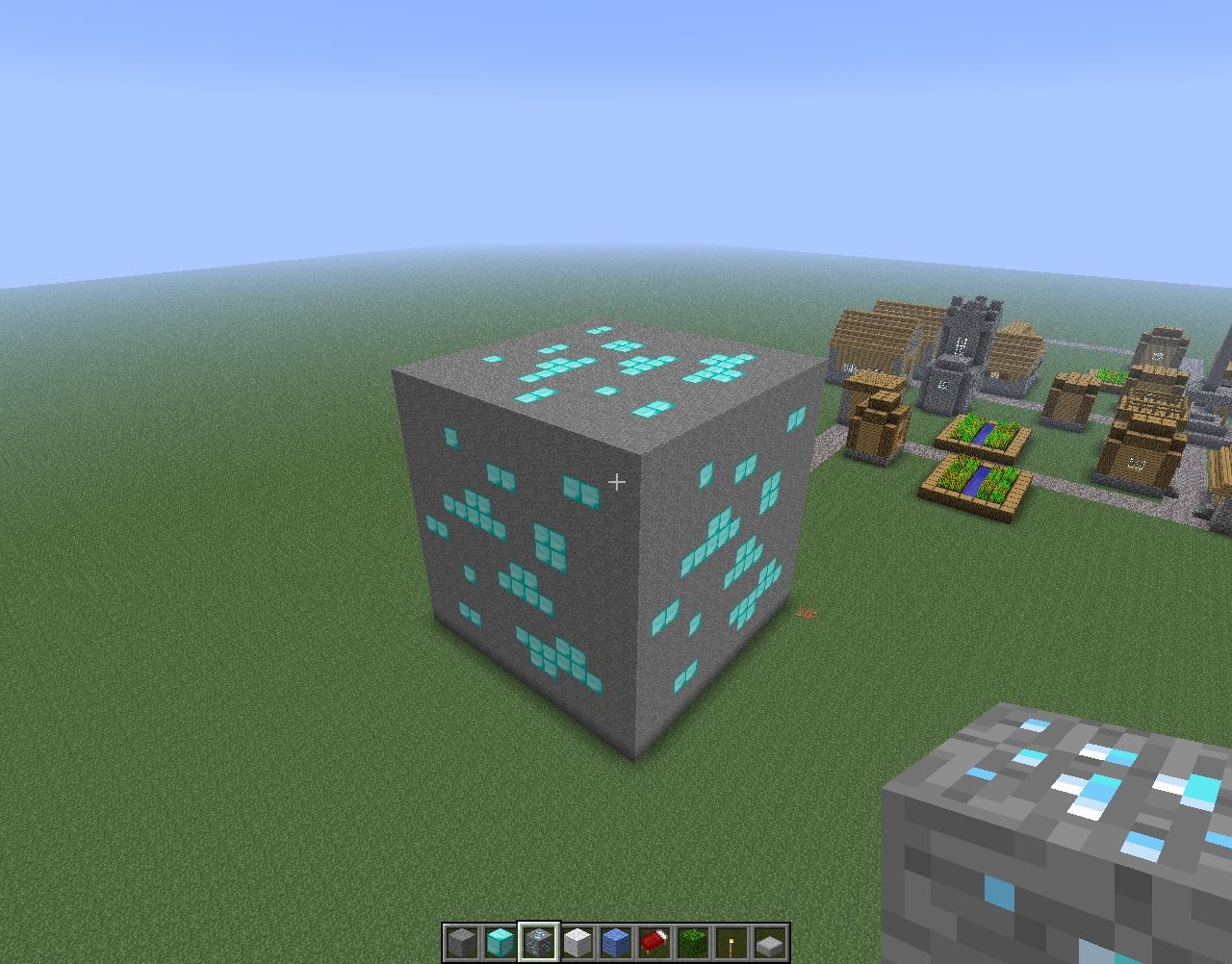 Big Diamondoreblock 16x16x16 Minecraft Map