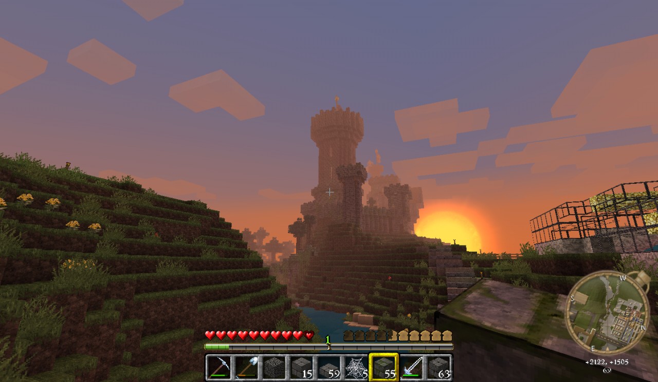 Tiny castle Minecraft Map