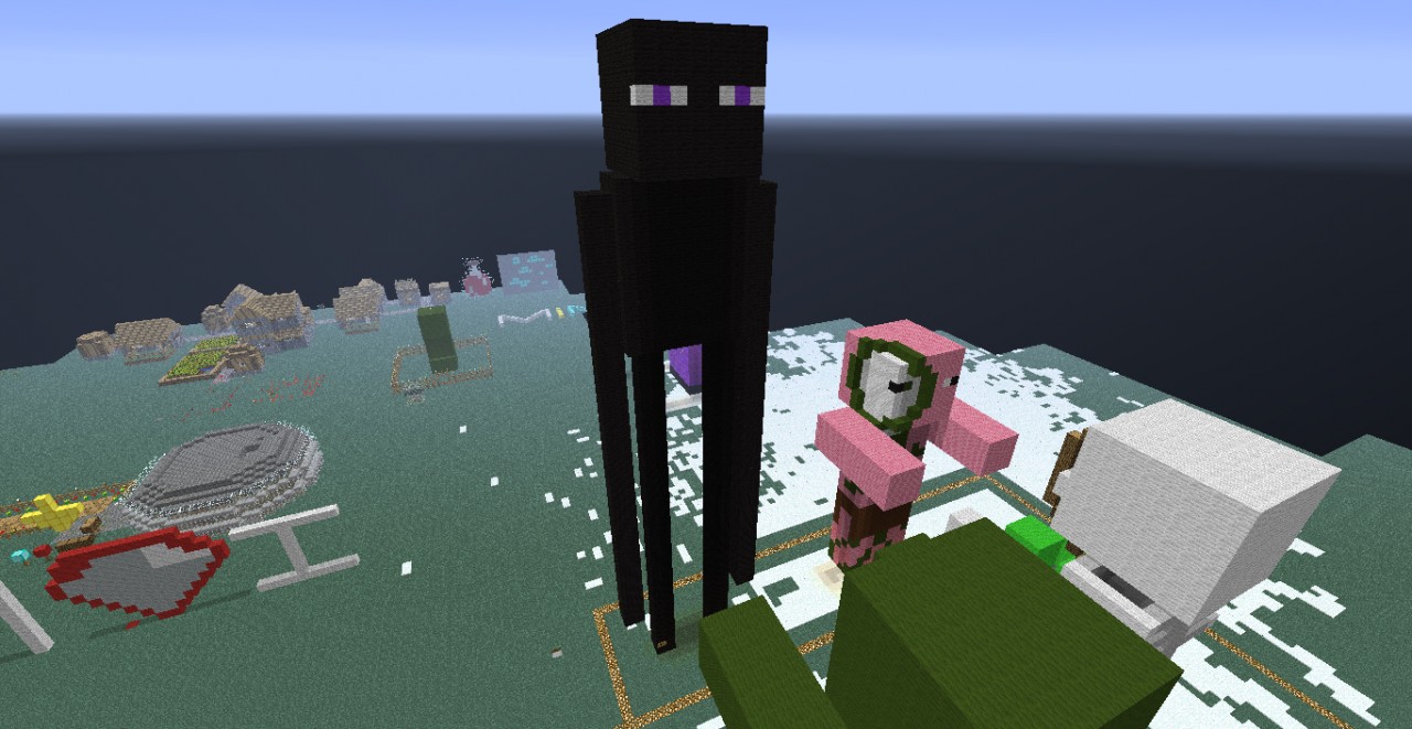 Enderman Statue Minecraft Project