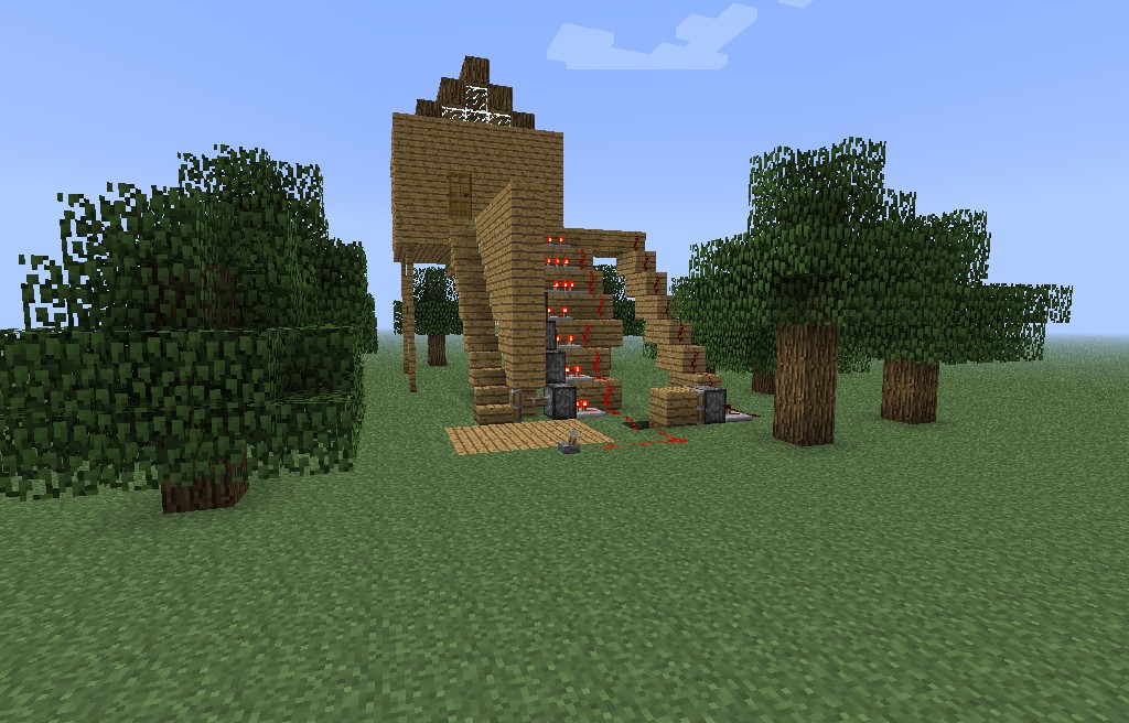Redstone contraptions Minecraft Project