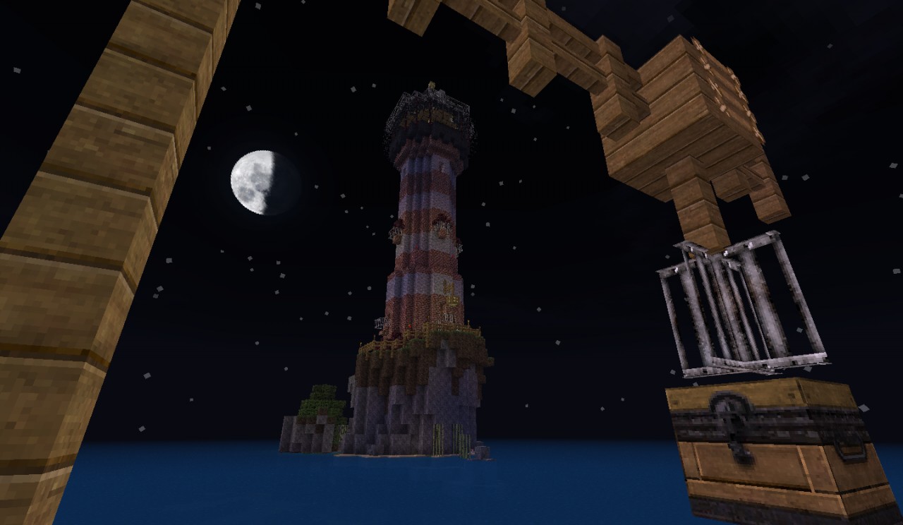 Lighthouse island Minecraft Map