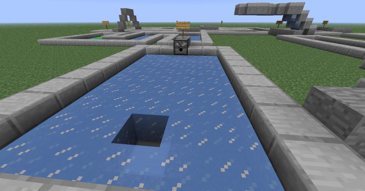 9 hole Mini Golf Minecraft Map