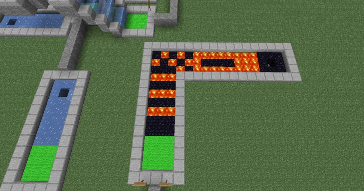 9 hole Mini Golf Minecraft Map