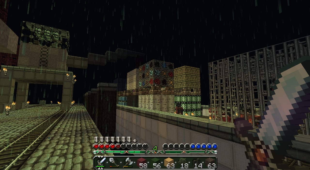 Docks with Warehouse and Cargo Ship Minecraft Map