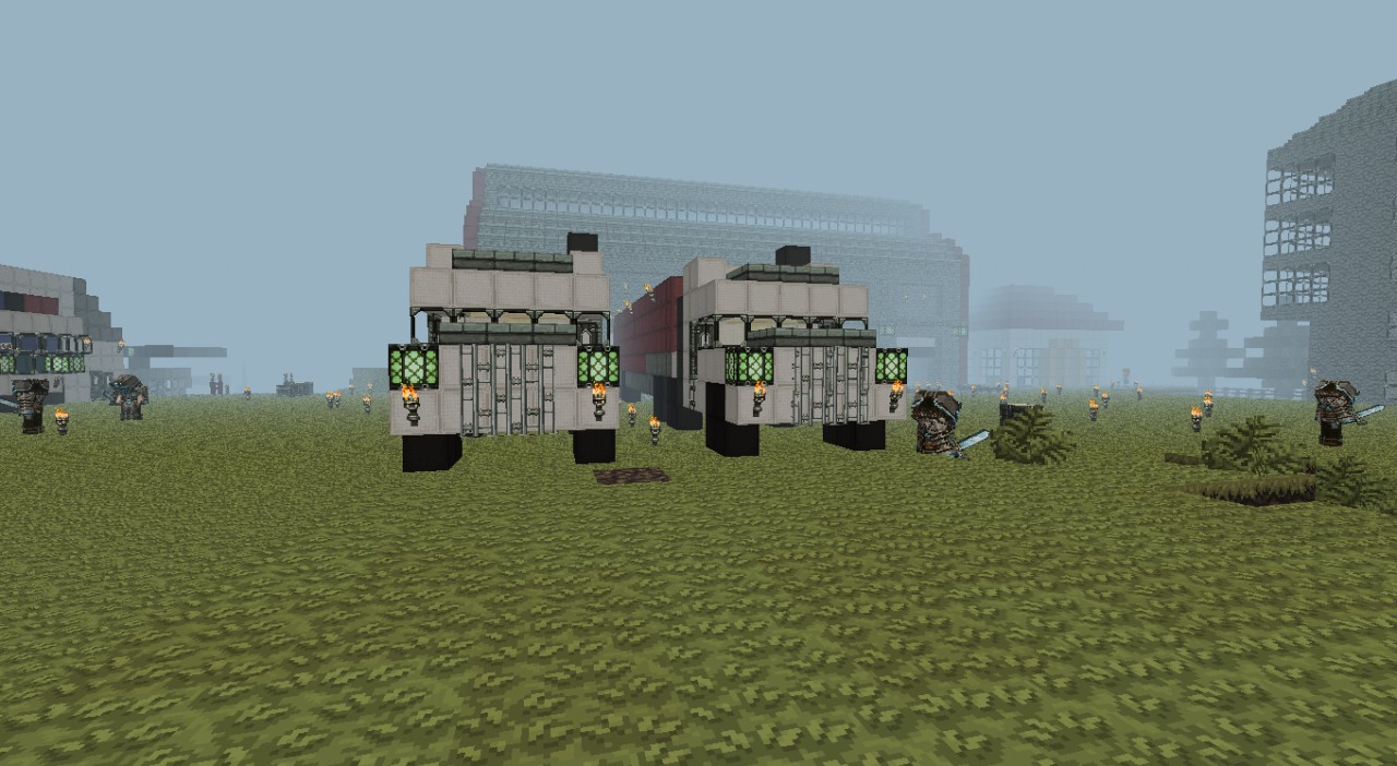 Docks with Warehouse and Cargo Ship Minecraft Map