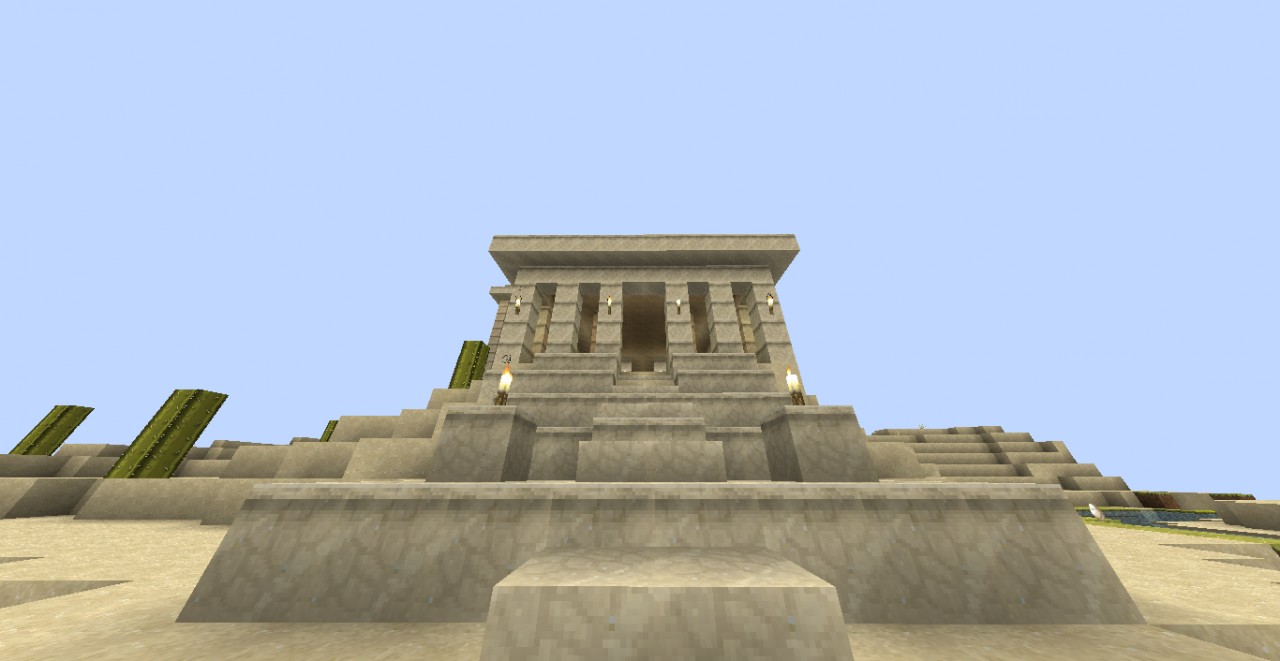 The Pyramid Of Common Raw (Adventure) Minecraft Map