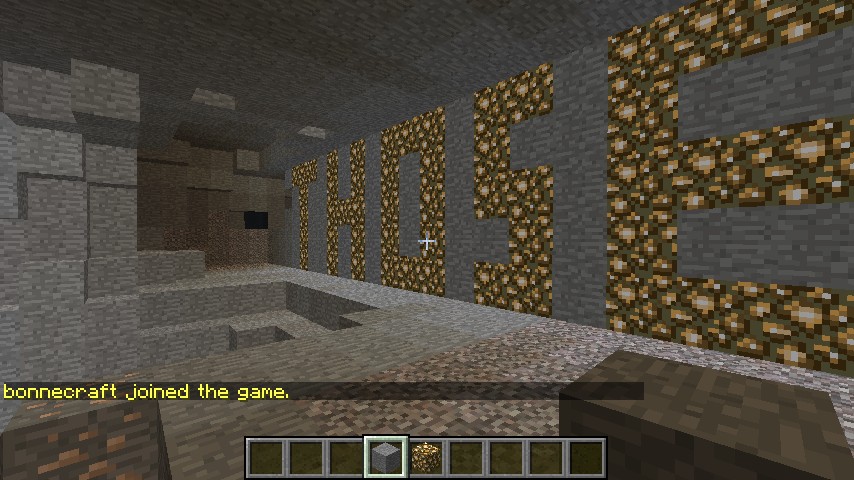 The Cave Paintings of Minecraft Minecraft Map