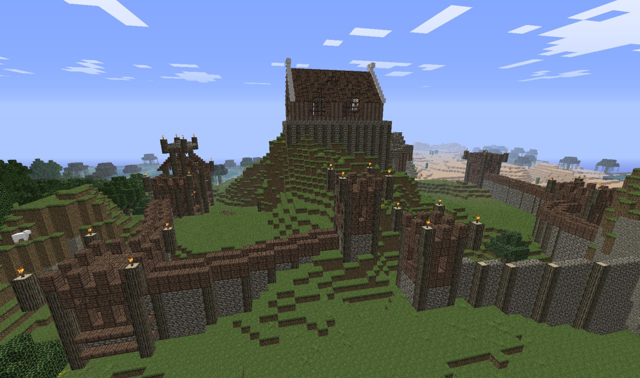 Lord Of The Rings: Rohan [My Take] [Hill Fort] [Medieval] Minecraft Map