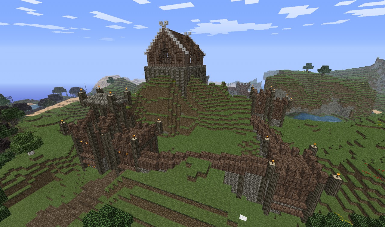 Lord Of The Rings: Rohan [My Take] [Hill Fort] [Medieval] Minecraft Map