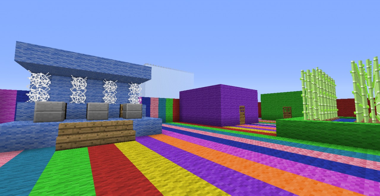 Wool Village Minecraft Map