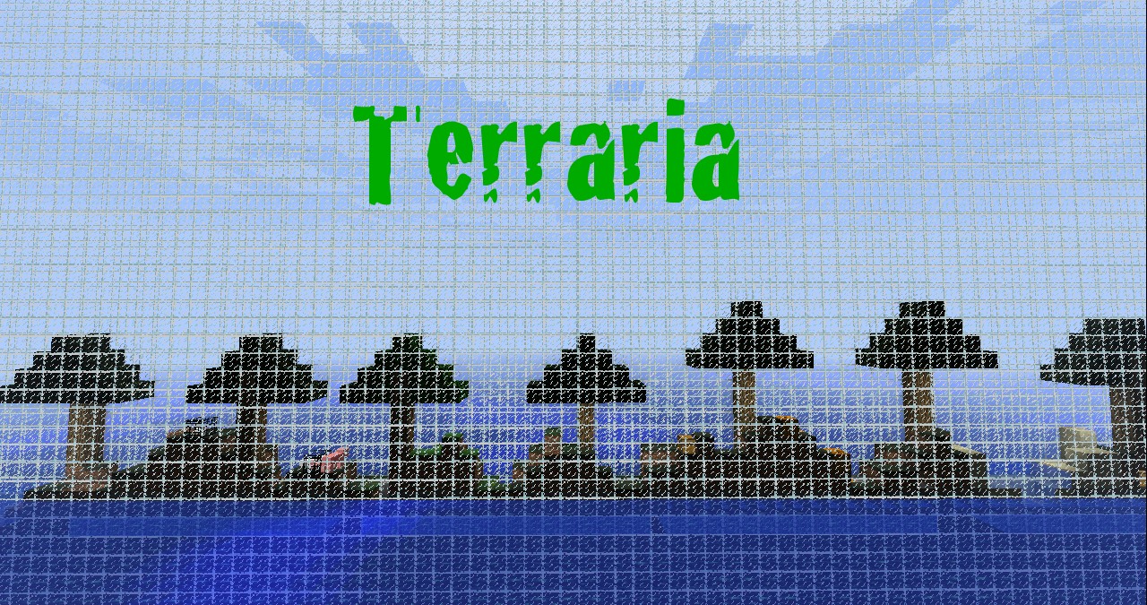 Terraria Minecraft Map