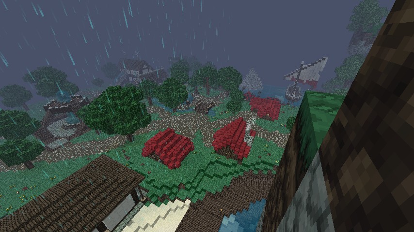 KingsCraft, slowly coming together. Minecraft Map
