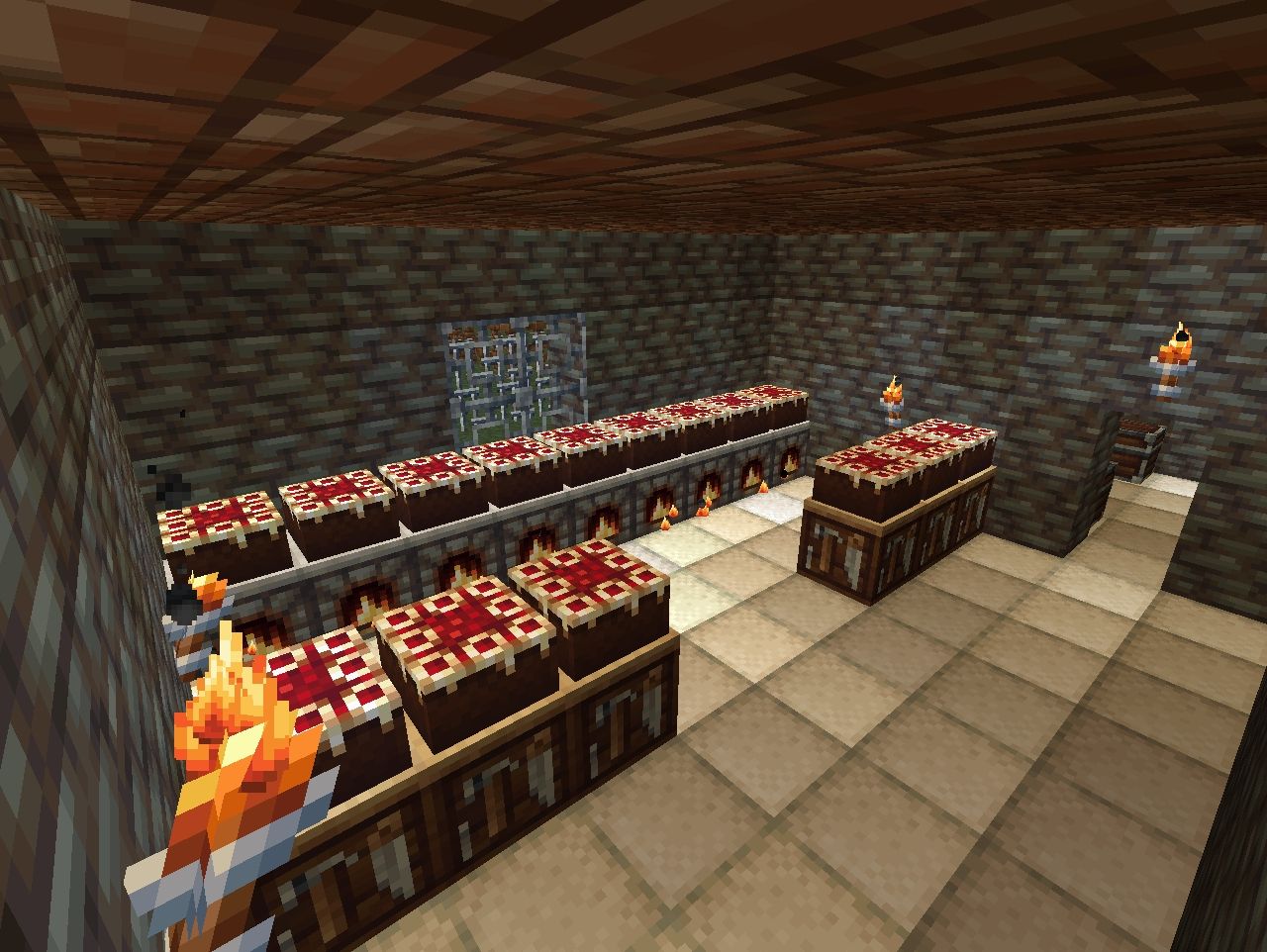 castle and small city Minecraft Map