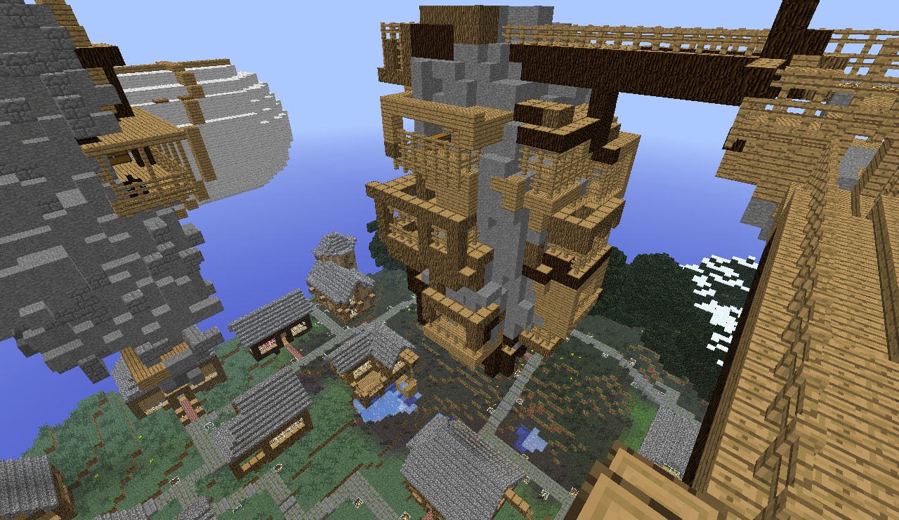 Dwarven Village Minecraft Map